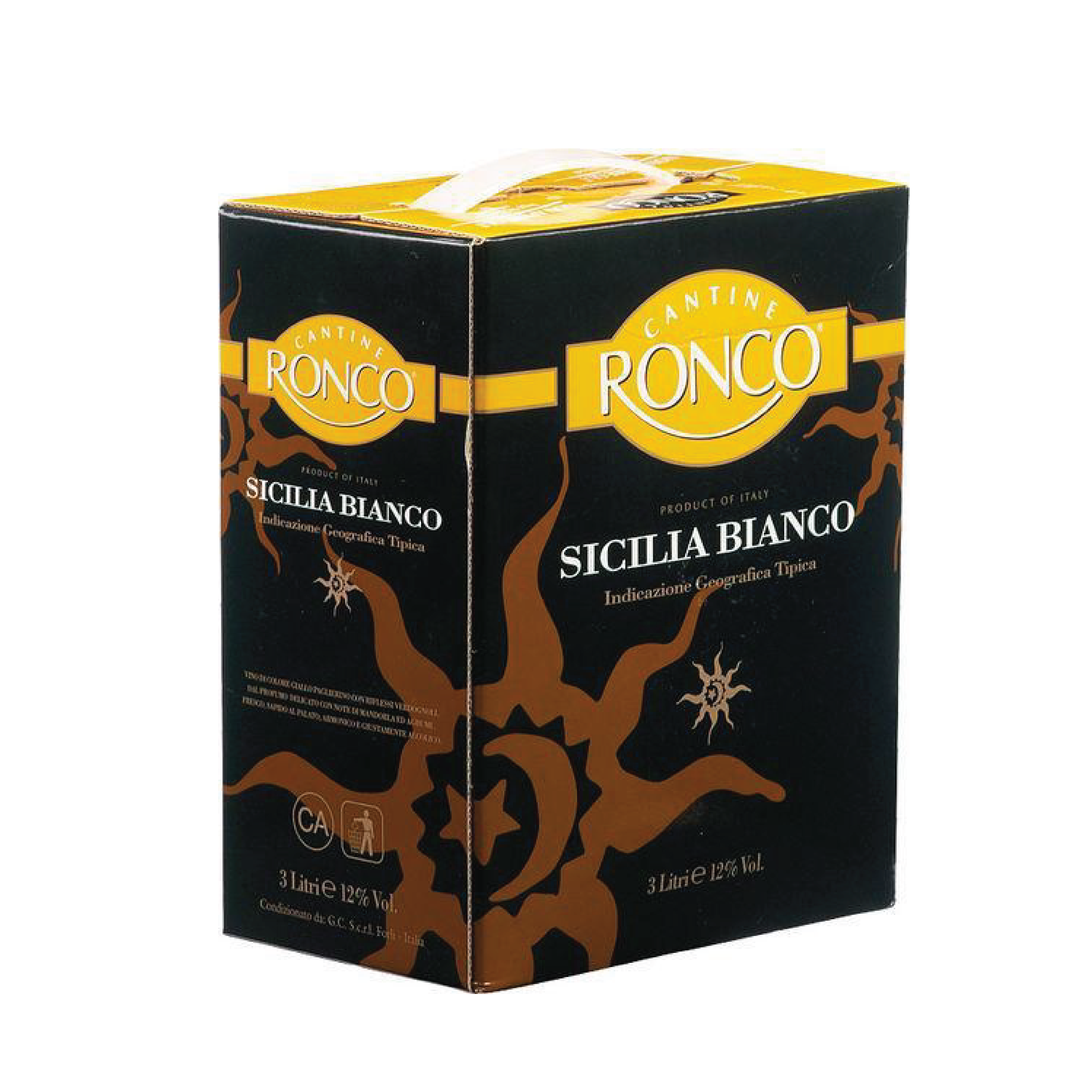 Cantine Ronco Sicilia Bianco 3L | S Liquor