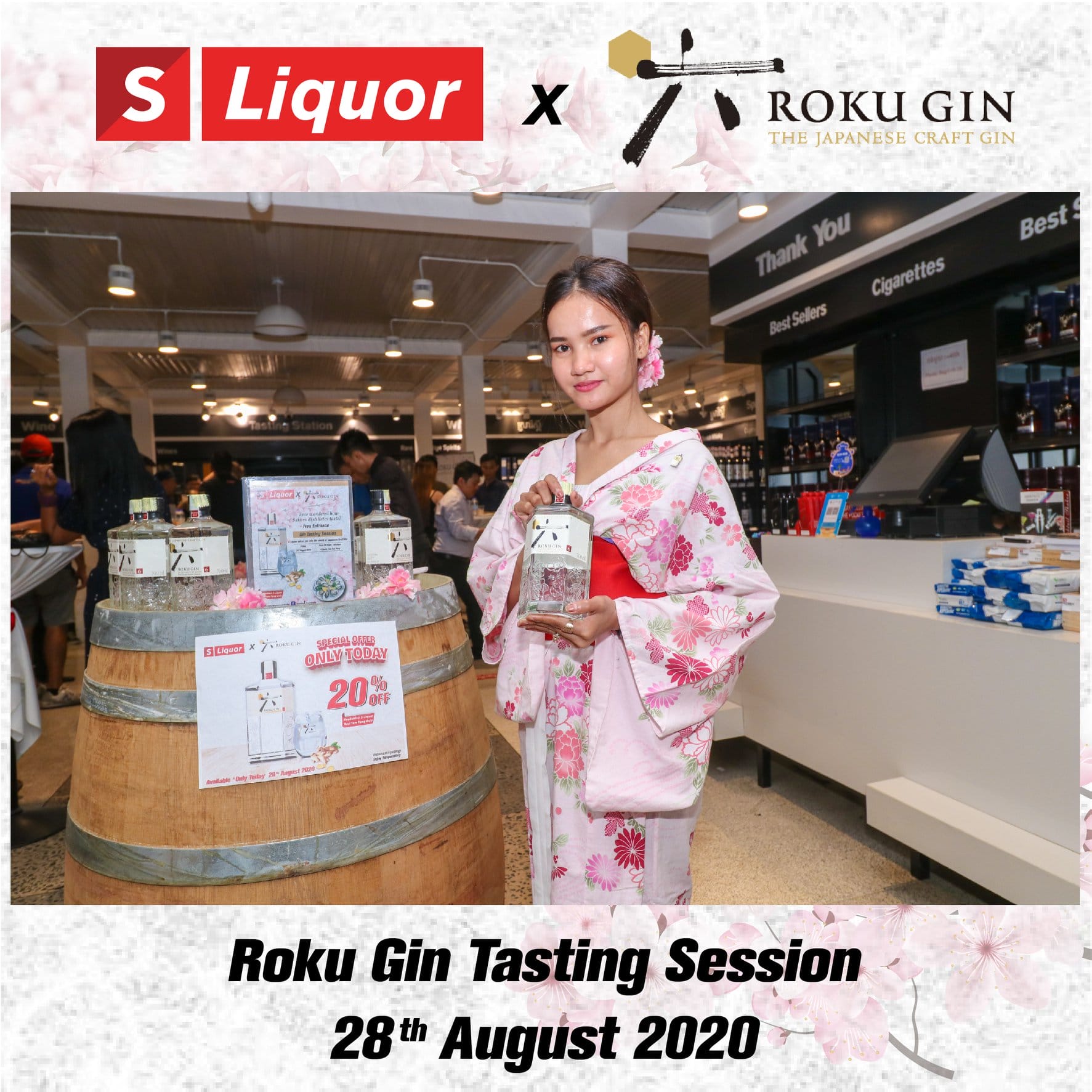Roku Gin Tasting Session | S Liquor