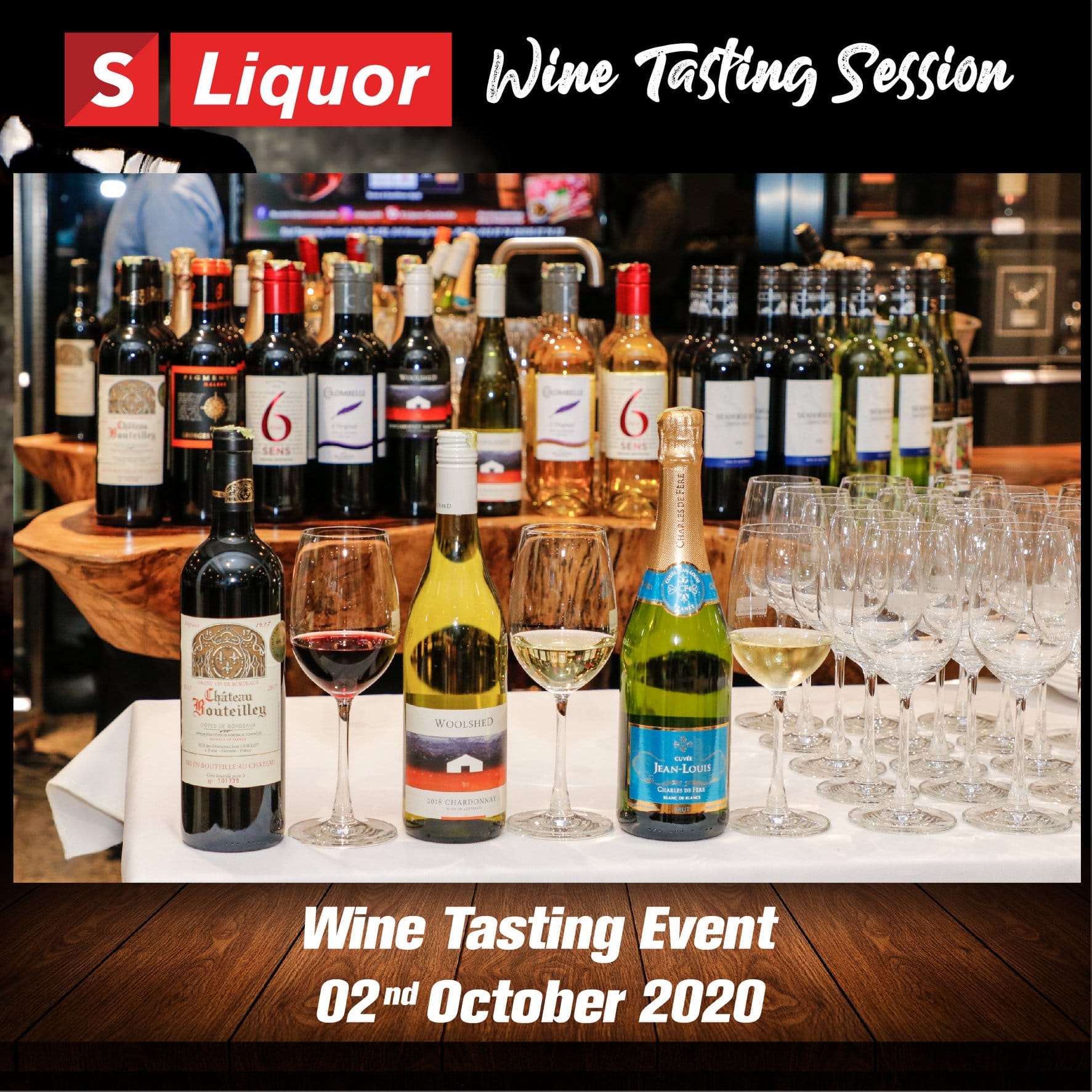 Wine Tasting Session | S Liquor