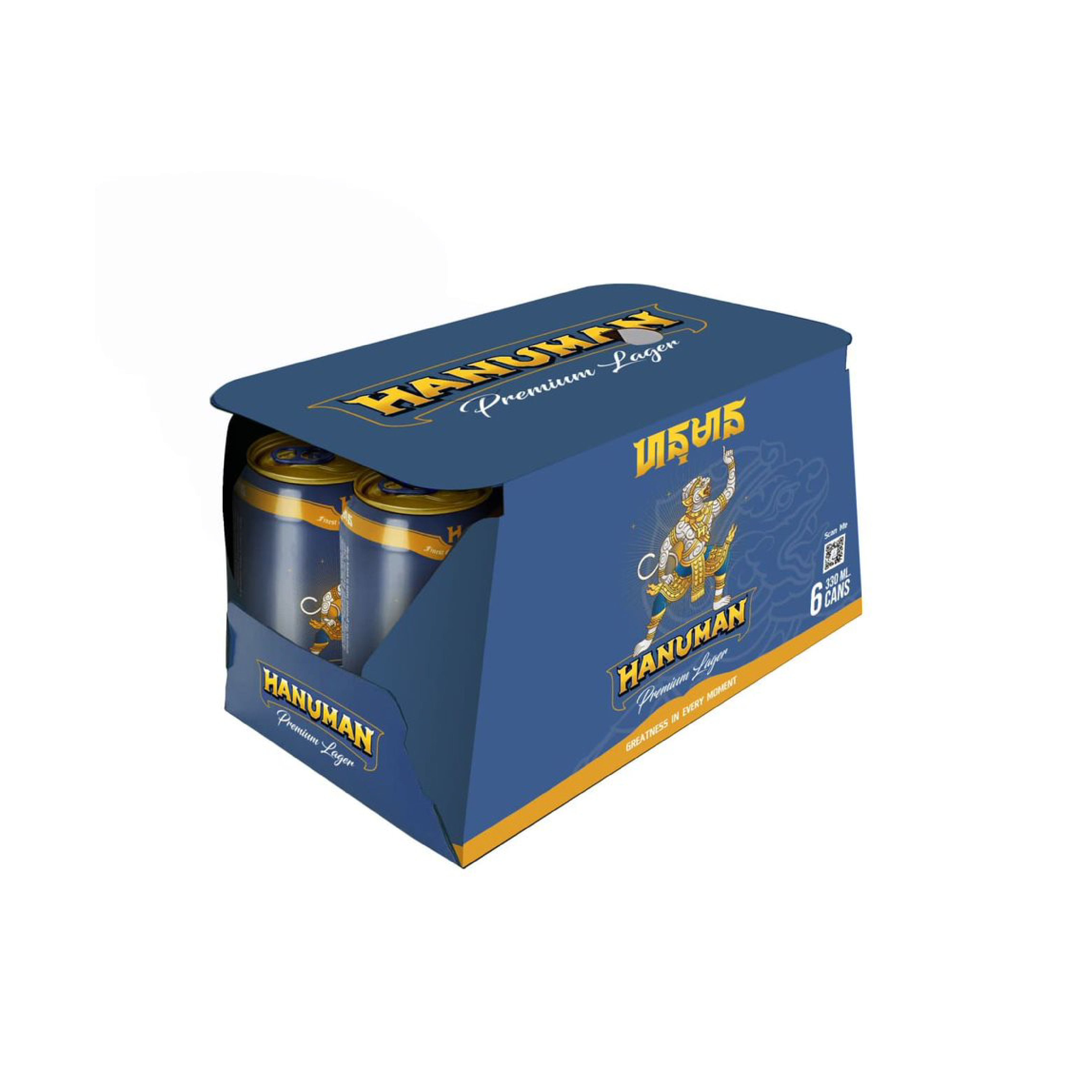 Hanuman Premium Lager Can NCP 330ml | S Liquor