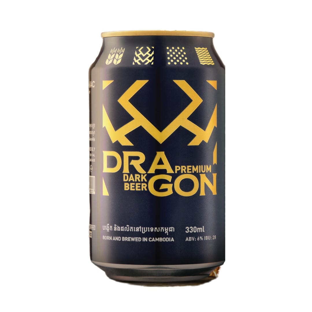 Dragon Premium Dark Beer Can 330ml | S Liquor
