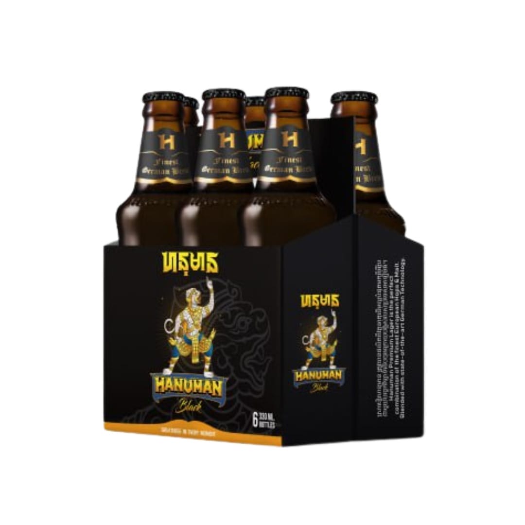 Hanuman Black Bottle 330ml Pack/6Btls | S Liquor