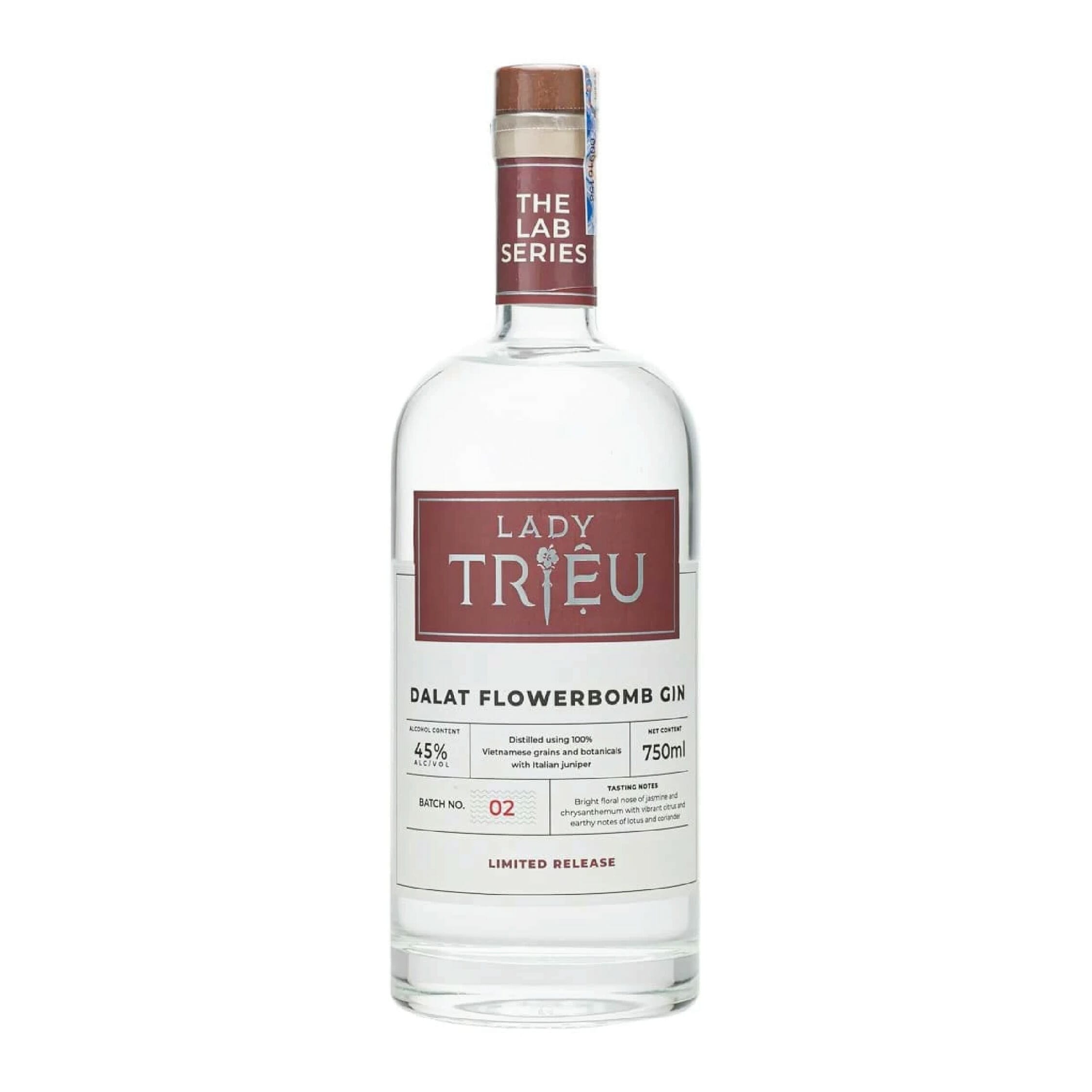 Lady Trieu Dalat Flowerbomb Gin 700ml | S Liquor