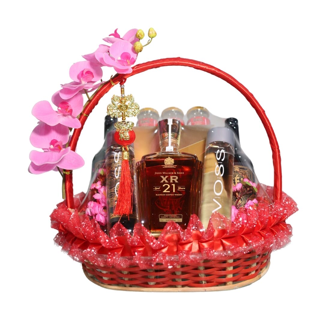 CNY HP Small Johnnie Walker XR 21Yo +Ate Wine $170 | S Liquor